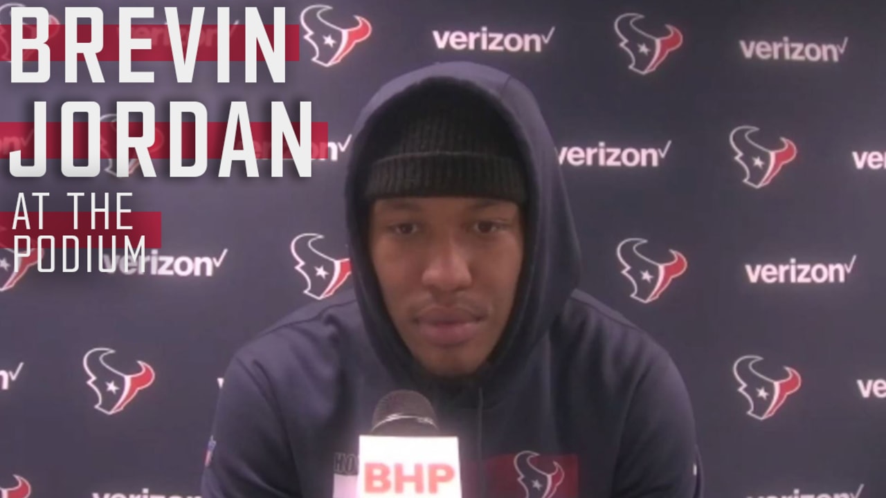 TE Brevin Jordan | Press Conference (1-7-2022)