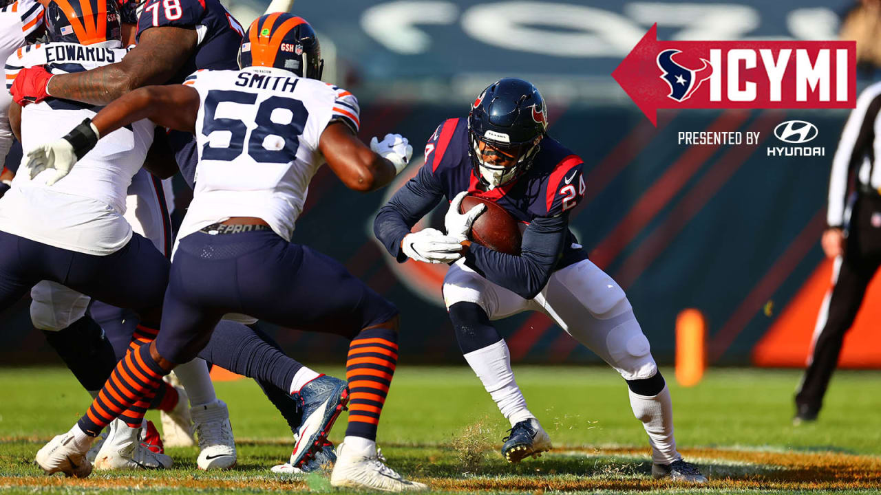 The Houston Texans take on the Chicago Bears in Week 14 of the NFL Season.