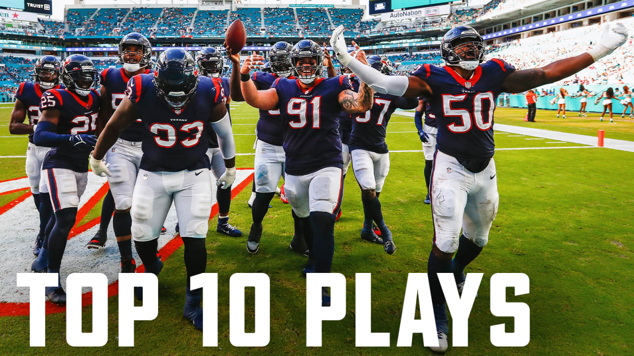 TOP 10 PLAYS for the Texans at 2021 midseason
