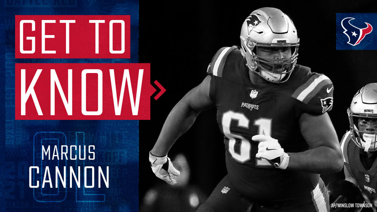 Get to know new Houston Texans offensive lineman Marcus Cannon ...