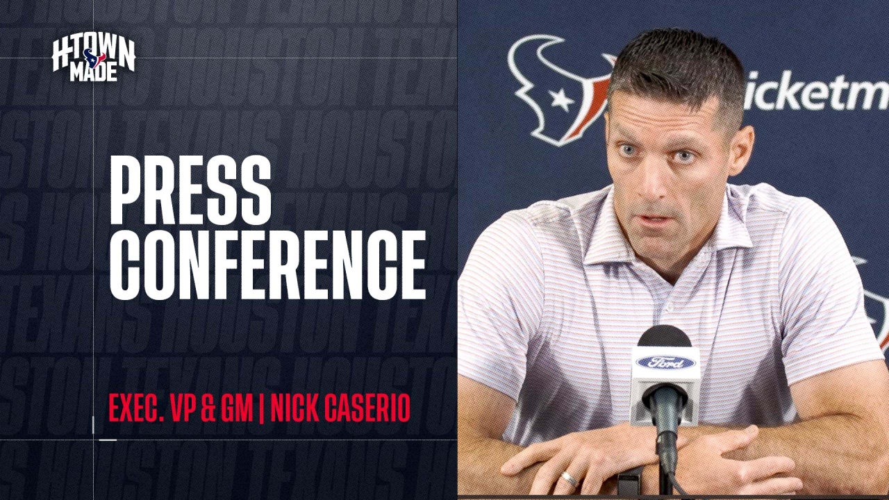 Exec. VP & GM Nick Caserio: 'Excited about the opportunity in front of us'