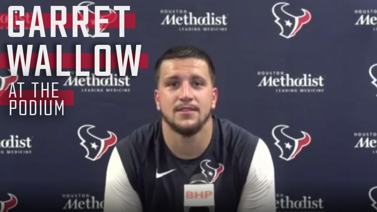 Garret Wallow | Rookie Minicamp Press Conference (5-15-2021)