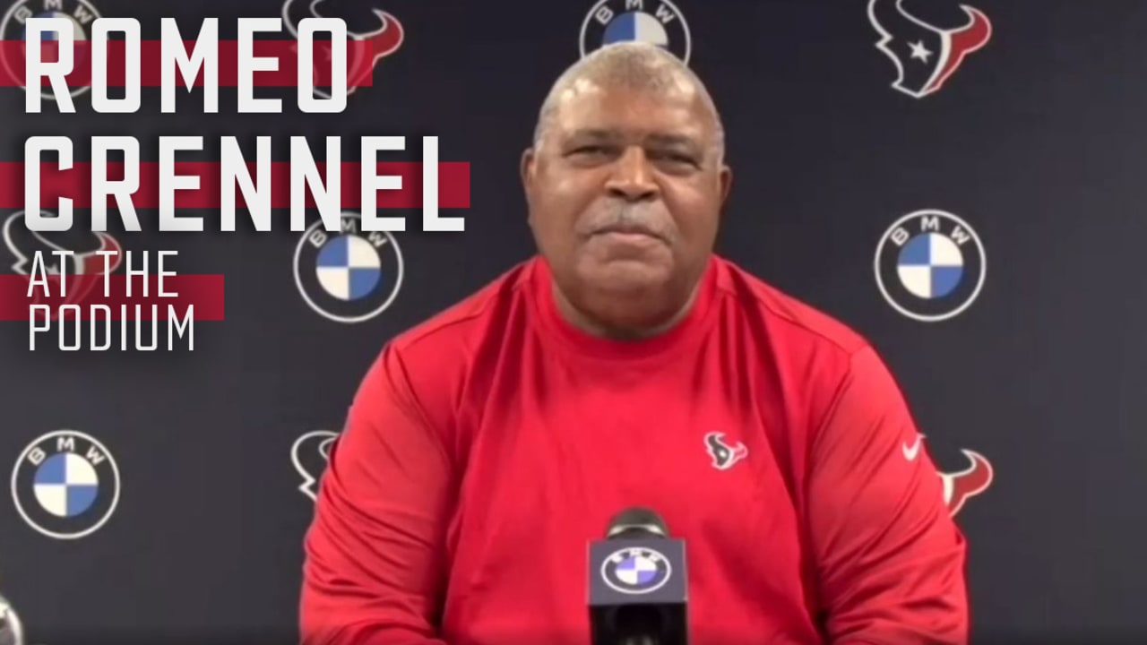 Romeo Crennel | Press Conference (12-7-2020)