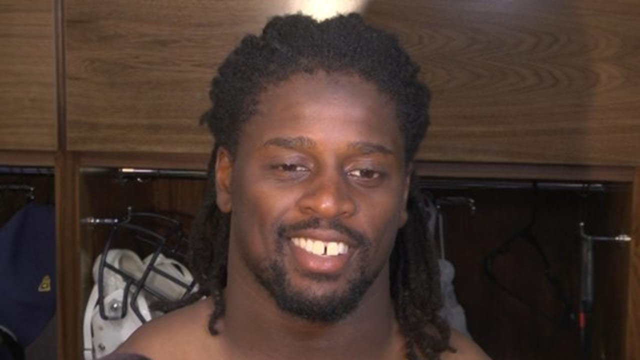 Sean Spence on Big Hit Against Raiders