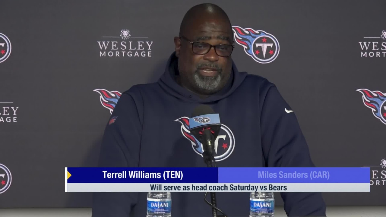 Terrell Williams on Serving as HC for Titans First Preseason Game vs ...