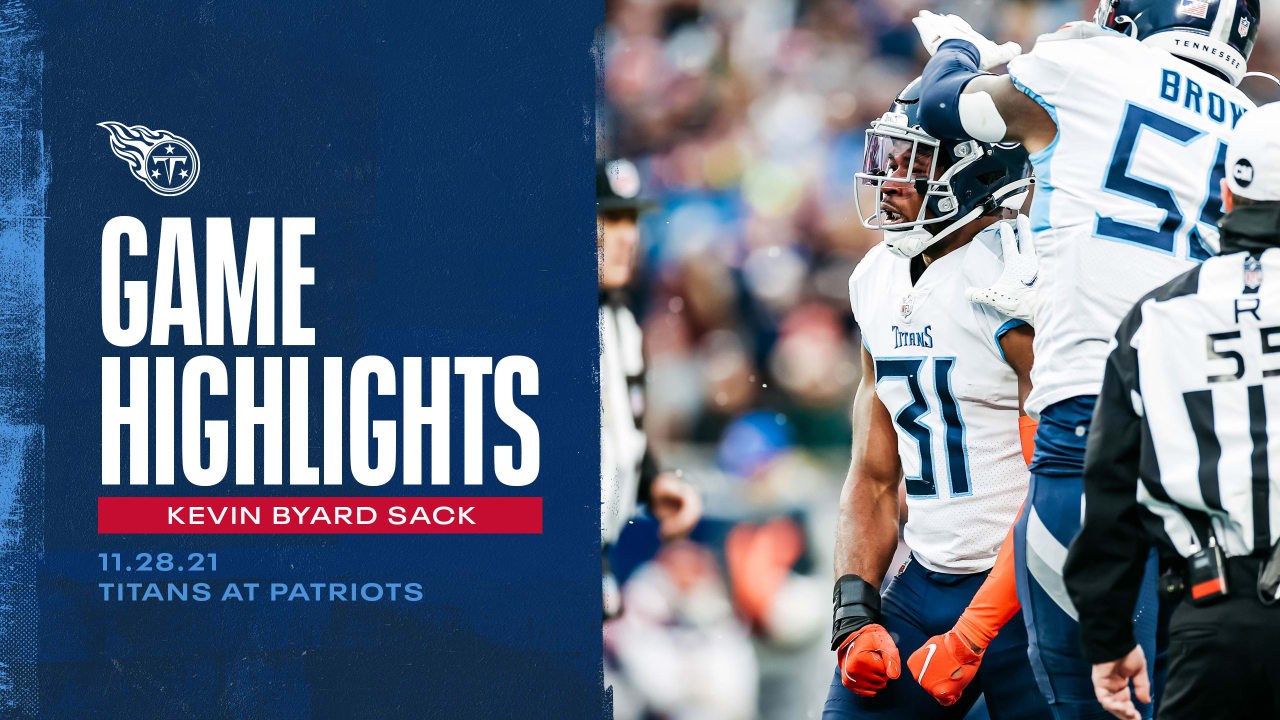 Kevin Byard Accelerates Through Mac Jones on Big Sack | Game Highlights