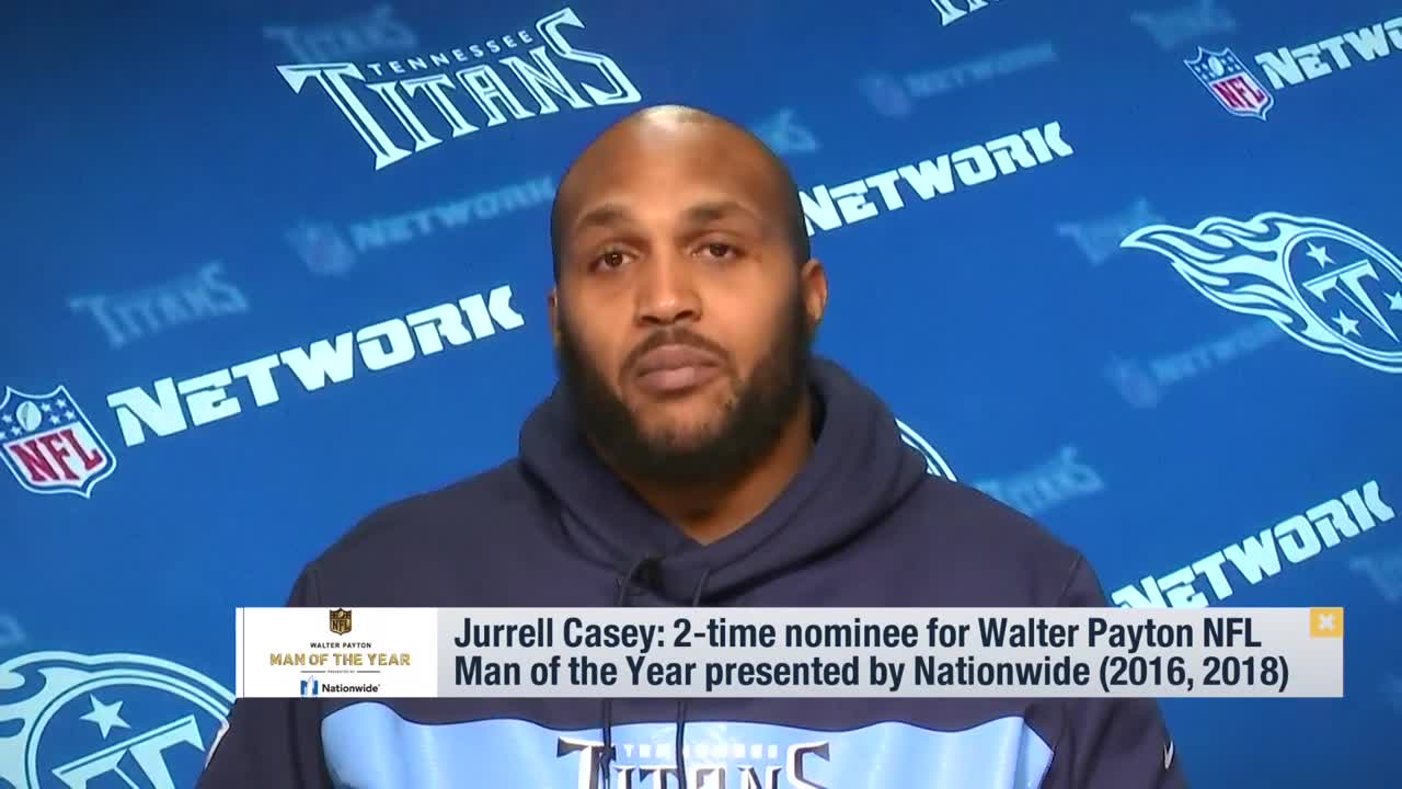 Jurrell Casey on Being a Two-Time Nominee for Walter Payton Man of the Year