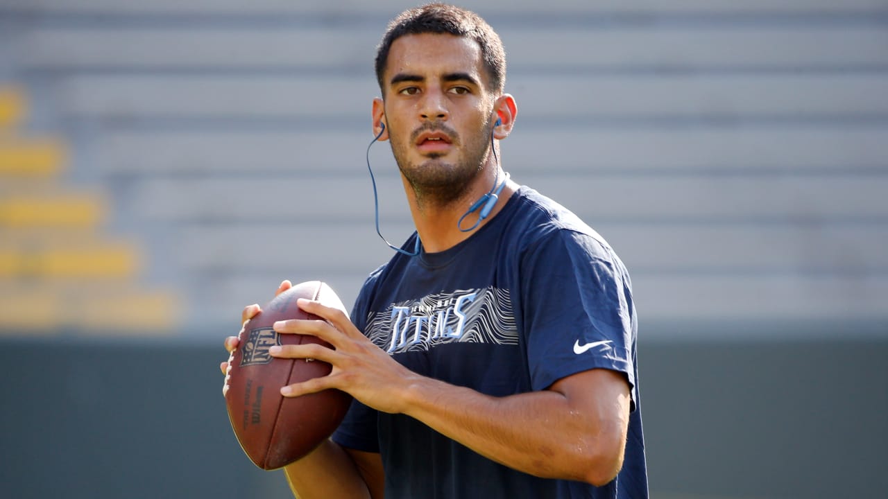 Titans QB Marcus Mariota Explains His New Approach to Pregame Routine