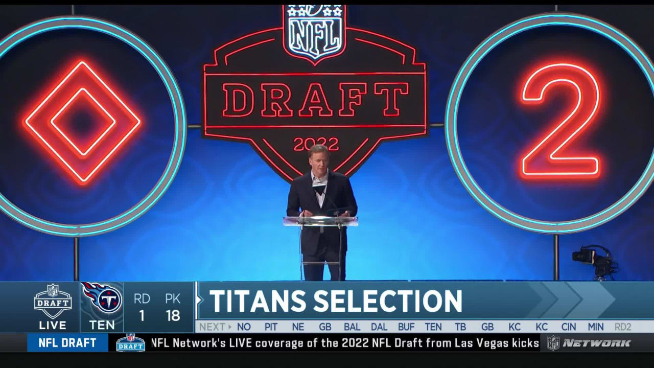 Titans Select Treylon Burks with No. 18 Pick in 2022 Draft | 2022 Draft