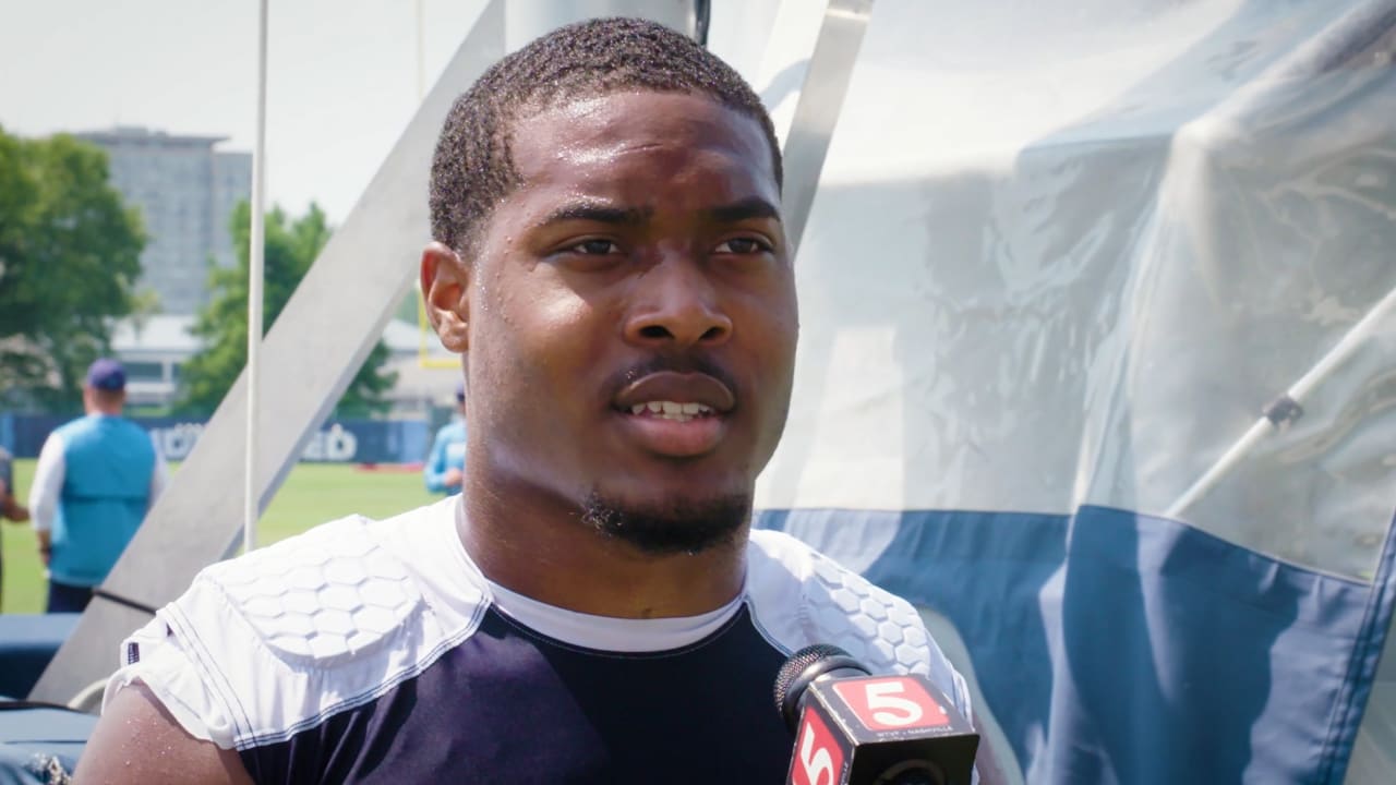 Titans RB Darrynton Evans Press Conference