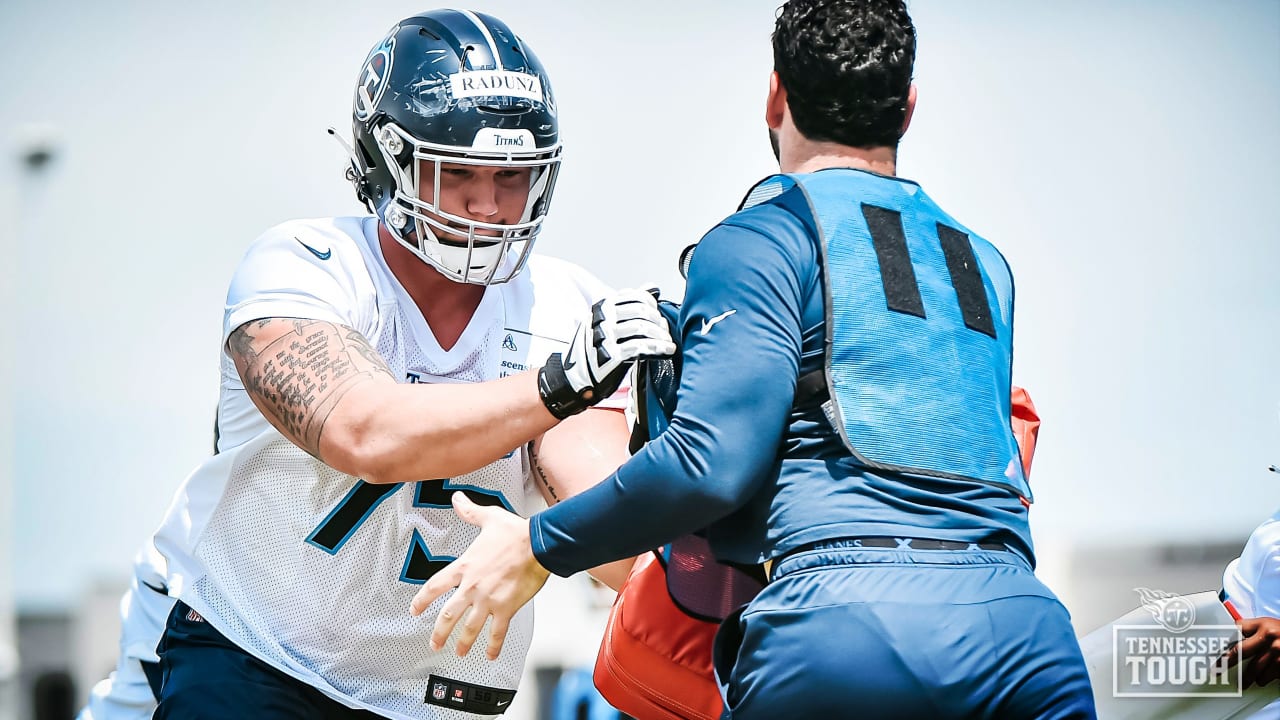 Titans Rookie OL Dillon Radunz Getting Up to Speed in NFL