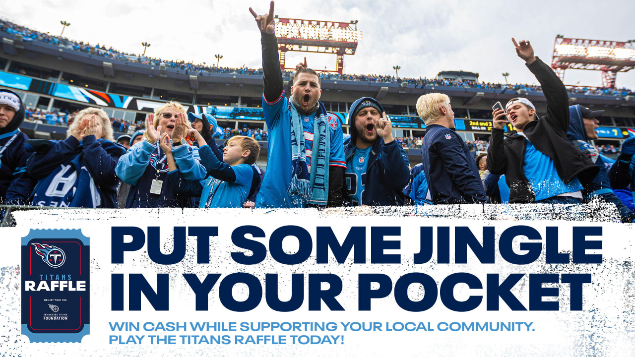 Play the Titans Raffle to Win Cash and Support Your Local Community
