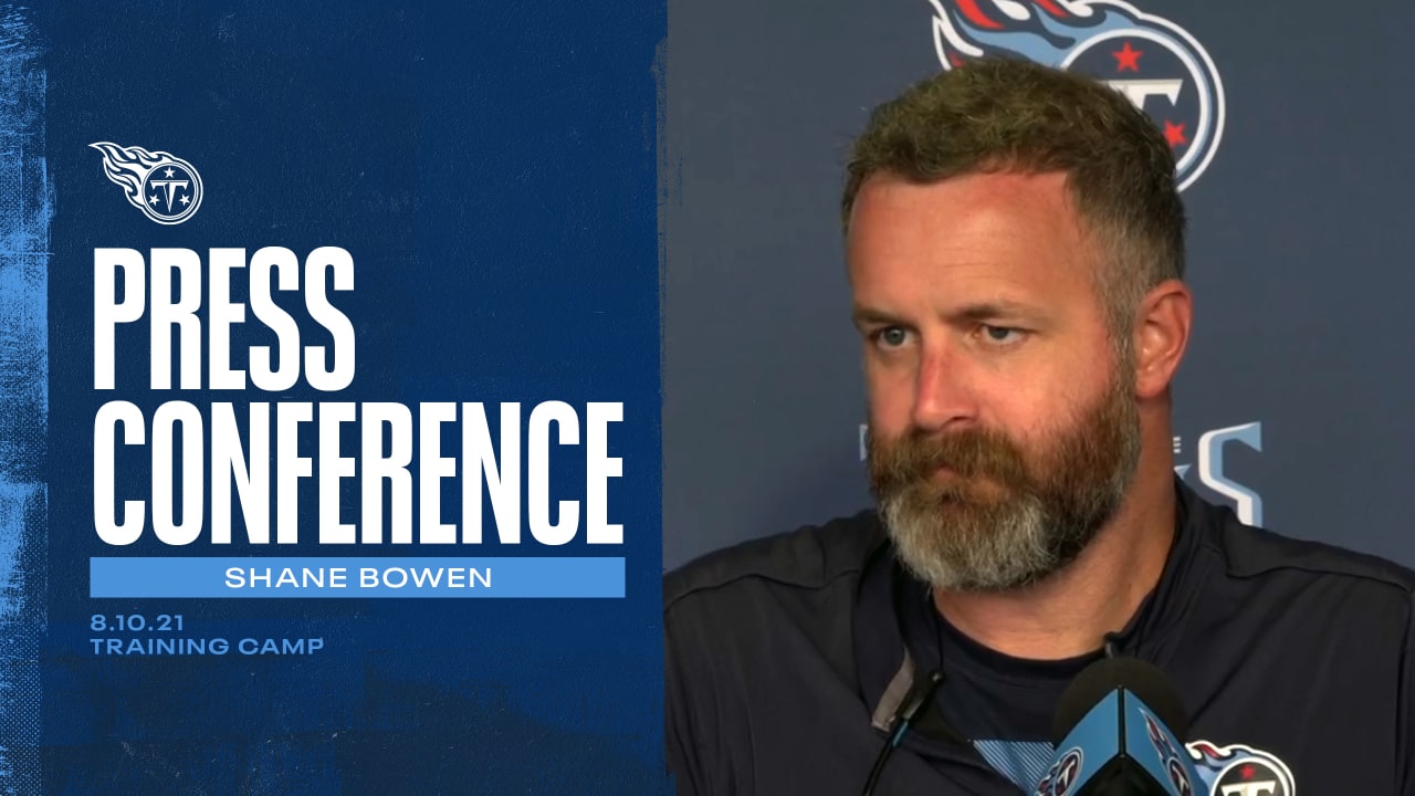 Titans DC Shane Bowen Press Conference