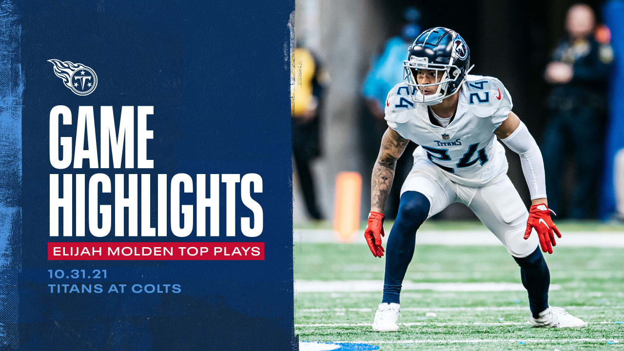 Elijah Molden's Best Plays vs. Colts Week 8 | Game Highlights