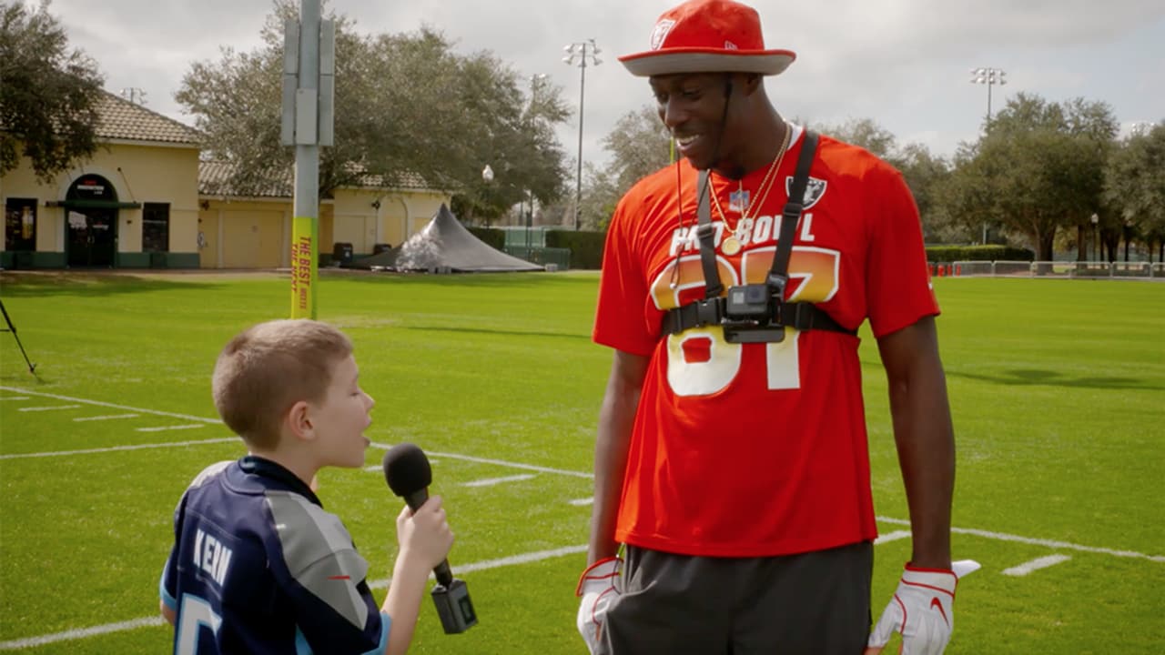 Titans Kid Reporter: Bryce Kern at the Pro Bowl