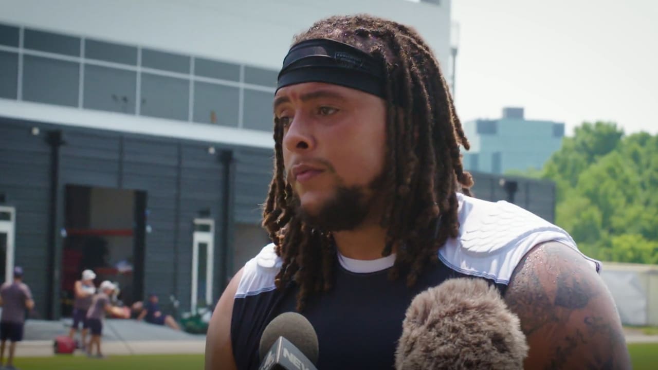 Titans OT Kendall Lamm Press Conference