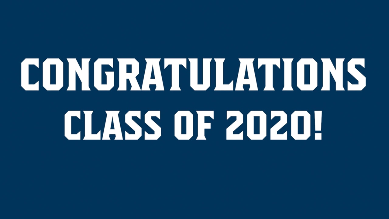 Congratulations to the Class of 2020!