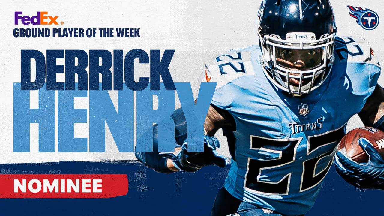 Vote Derrick Henry the FedEx Ground Player of the Week