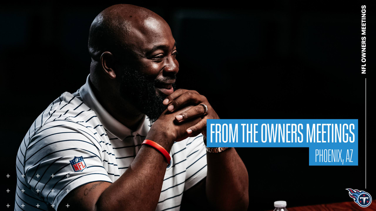 From the NFL Owners Meetings: Titans GM Ran Carthon Talks Free Agency ...