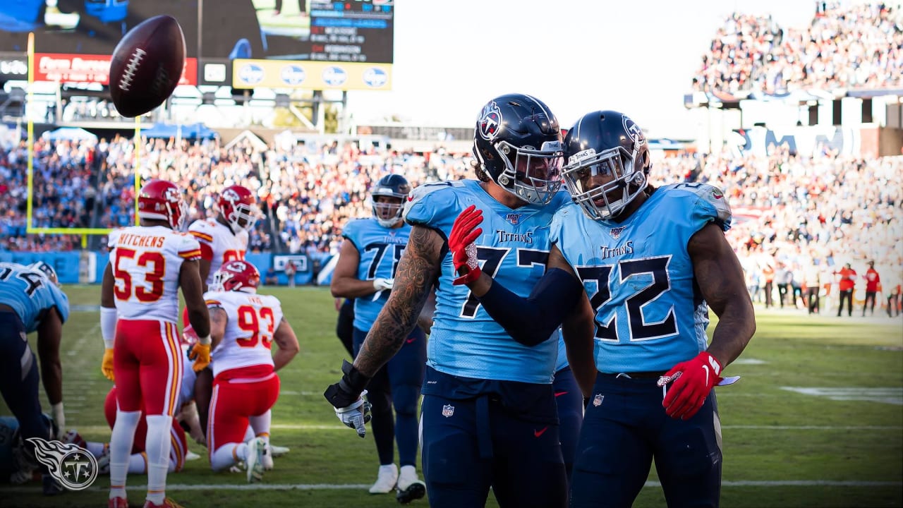 Titans Touchdowns in 2019