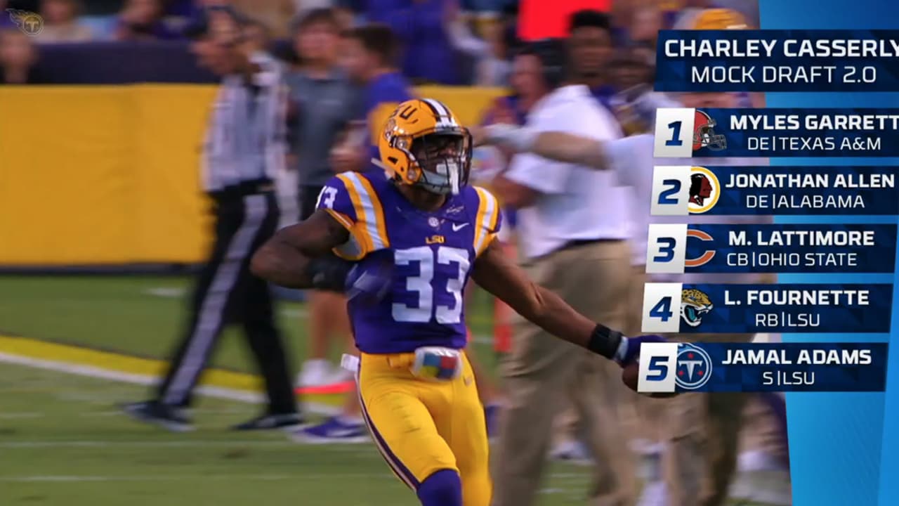 Charley Casserly 2017 NFL Mock Draft 2.0