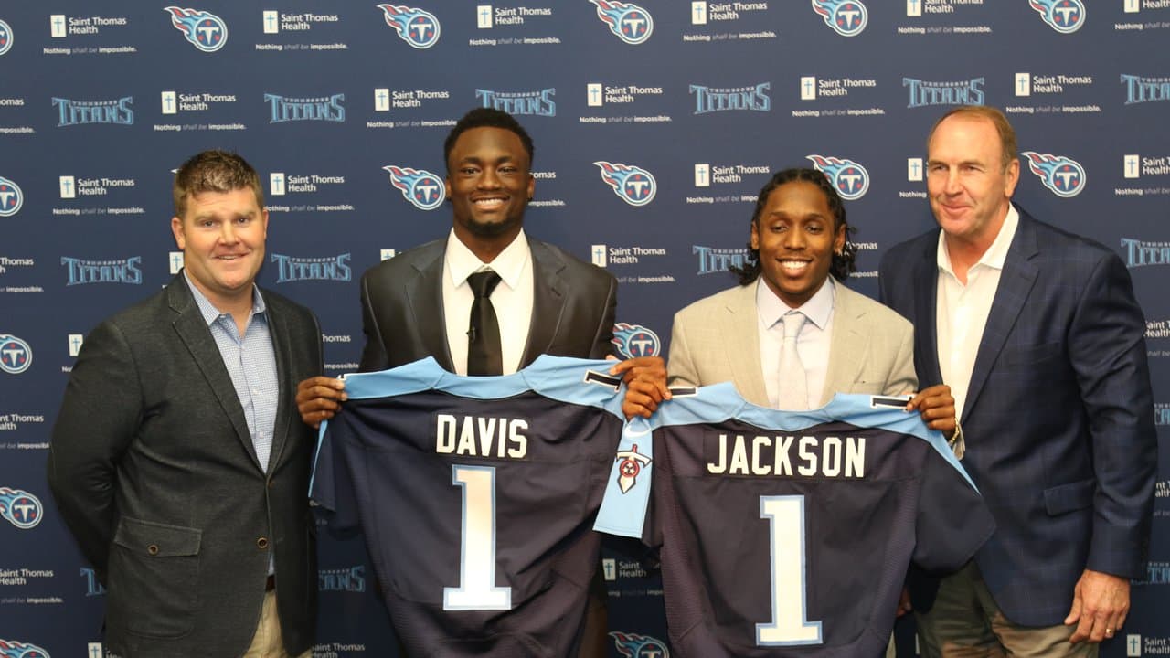 Top Draft Picks Corey Davis, Adoree' Jackson Introduced