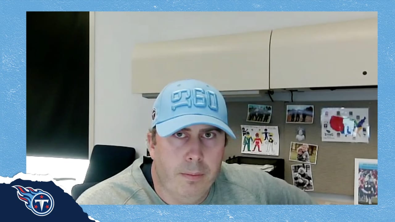 Titans Offensive Coordinator Arthur Smith Press Conference