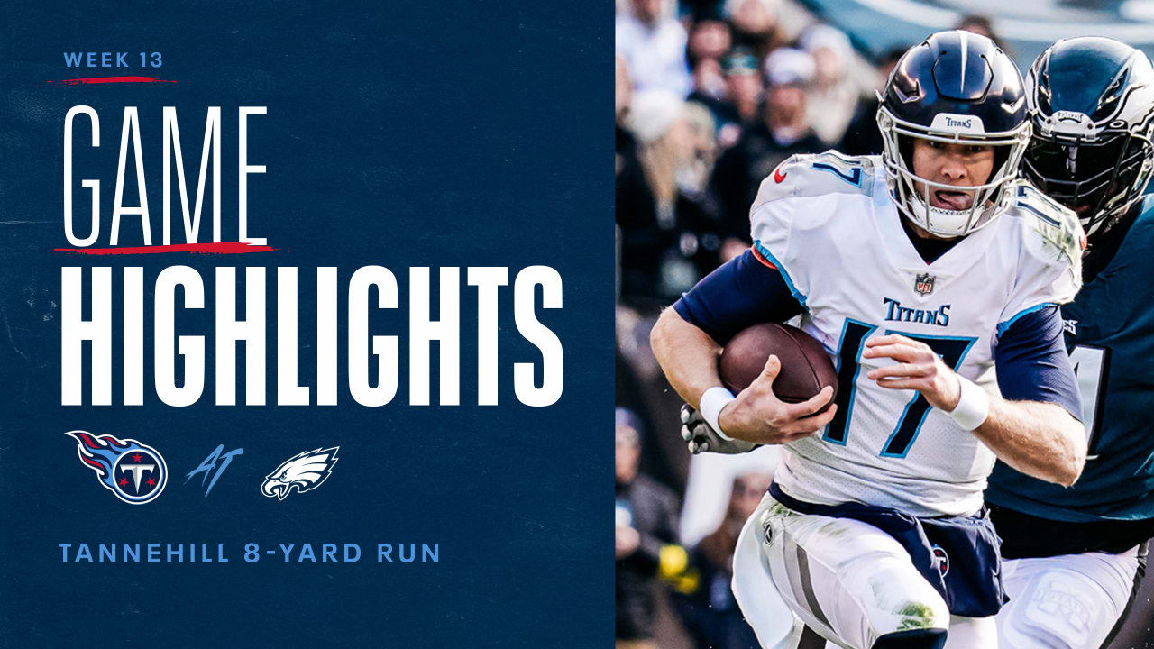 Tannehill Lowers Shoulder on 8-Yard Run to Move Fourth-Down Chains ...