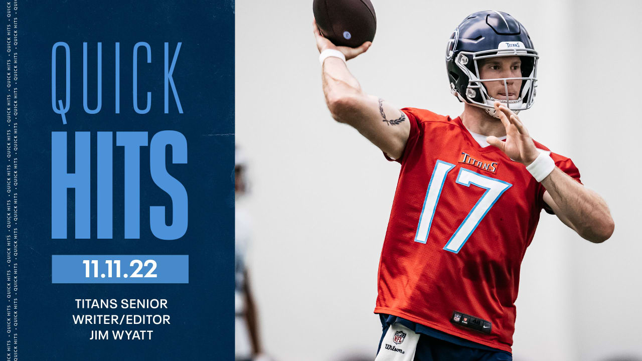 Quick Hits on the Titans From Friday of Broncos Week