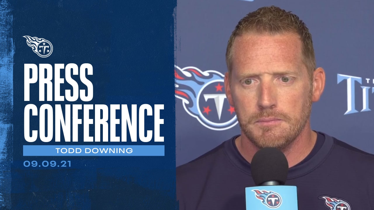 Titans Offensive Coordinator Todd Downing Press Conference