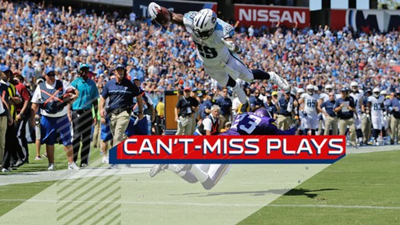 Titans-Vikings Flashback: DeMarco Murray Front Flips Defender for TD