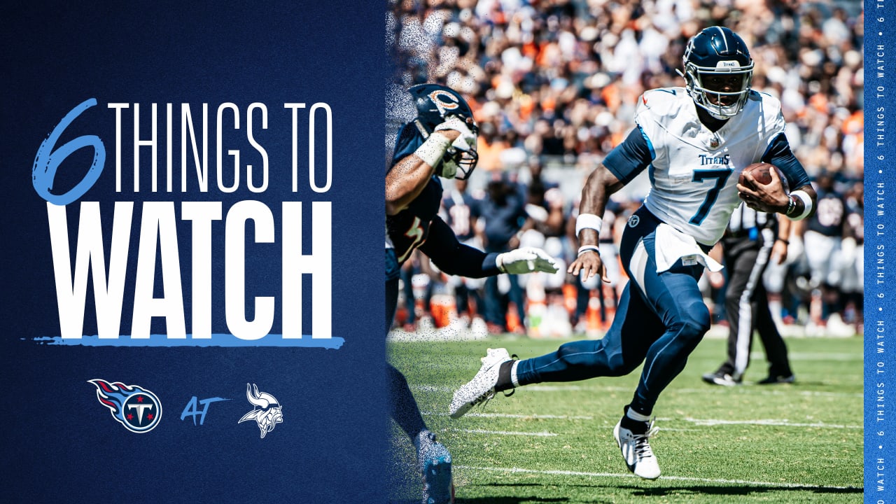 Six Things to Watch for the Titans in Saturday Night's Preseason Game ...