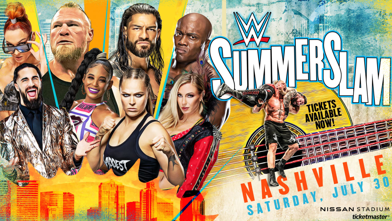 Tickets for SummerSlam at Nissan Stadium in Nashville on Sale Next ...