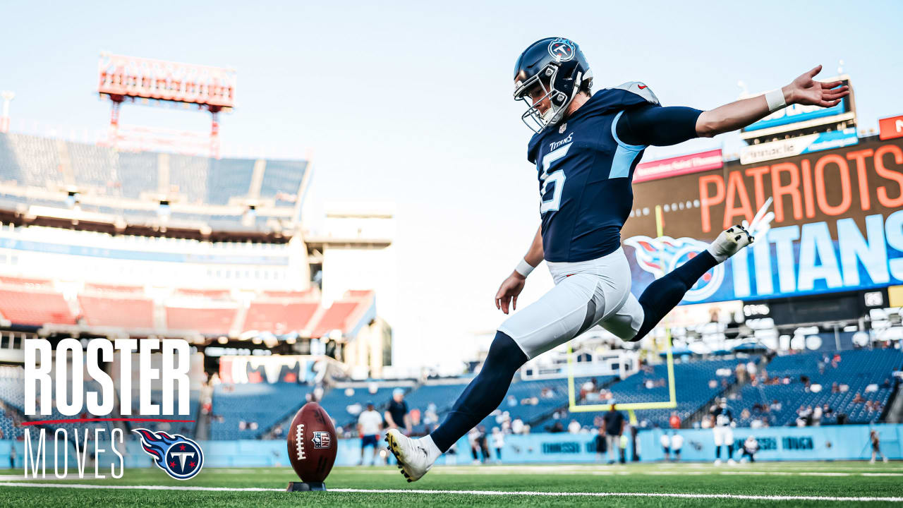 Titans Release Kicker Michael Badgley, Waive Five Others