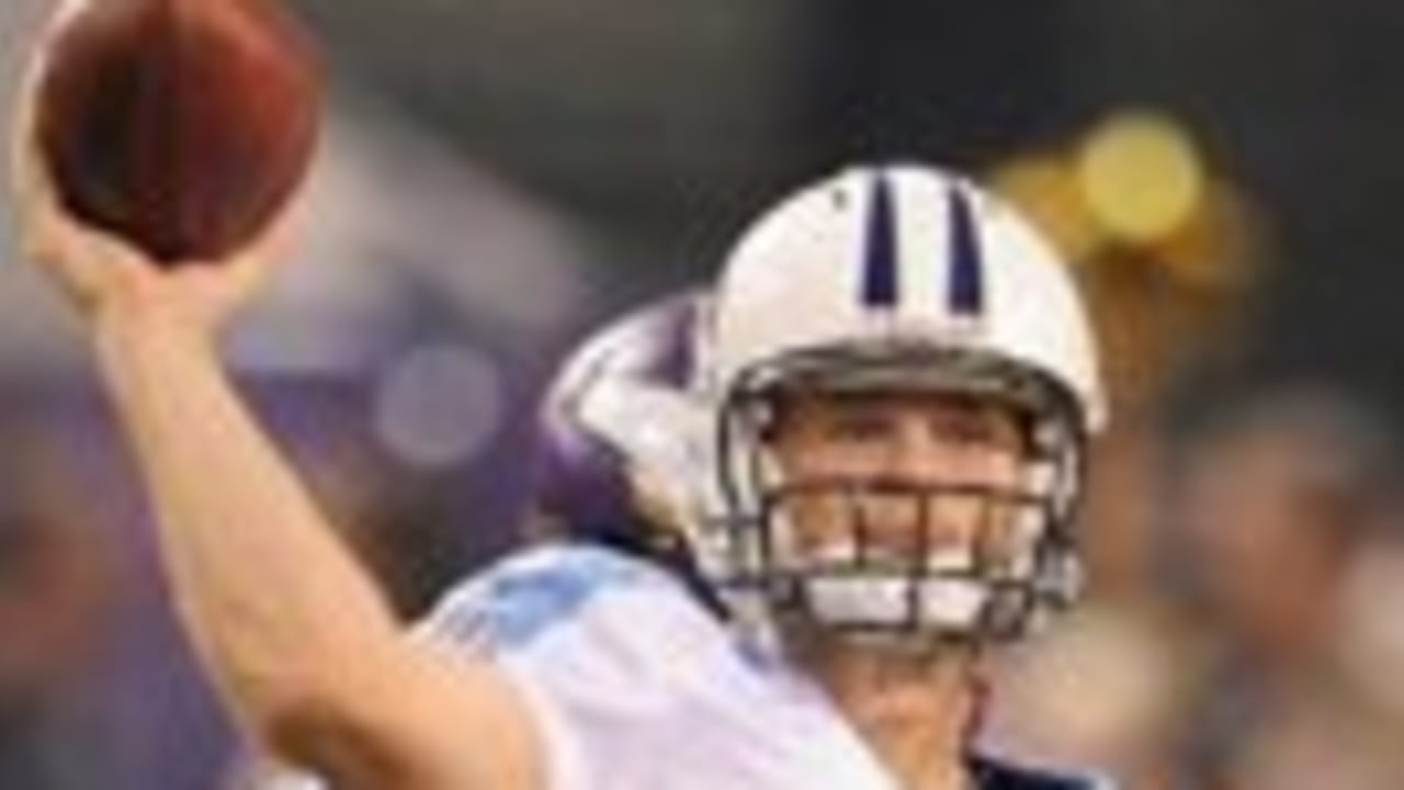Titans Promote QB Rusty Smith, Waive DE Keyunta Dawson