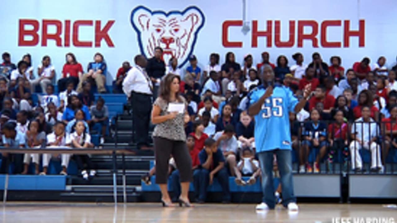 Tulloch Inspires Students at Brick Church Middle School