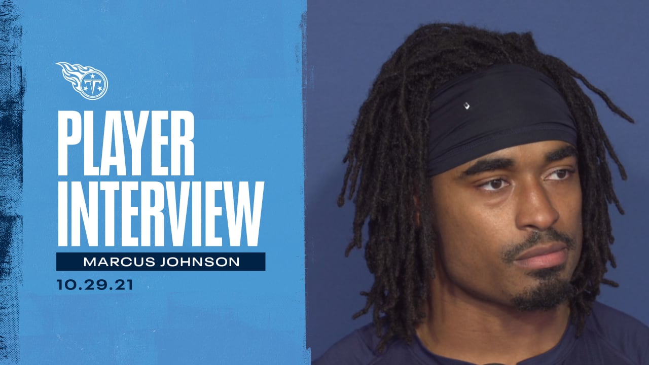Titans WR Marcus Johnson Press Conference