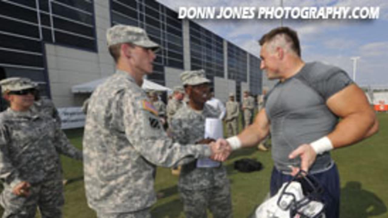 Camp Notebook: Mooney Proud of Army and Titans Uniforms