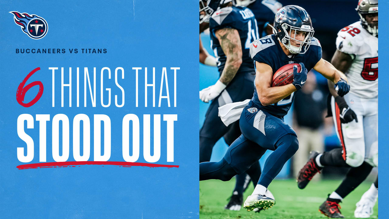 Six Things That Stood Out for the Titans in Saturday Night's Preseason ...