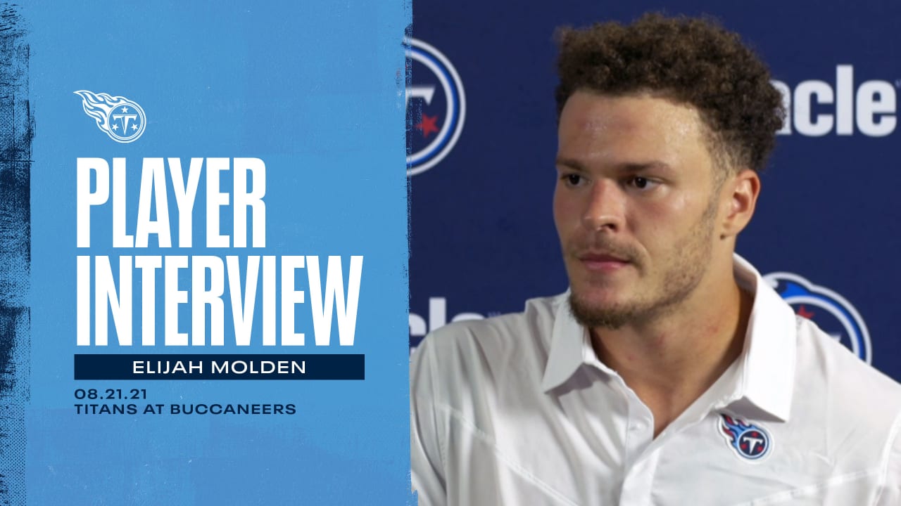 Titans CB Elijah Molden Press Conference