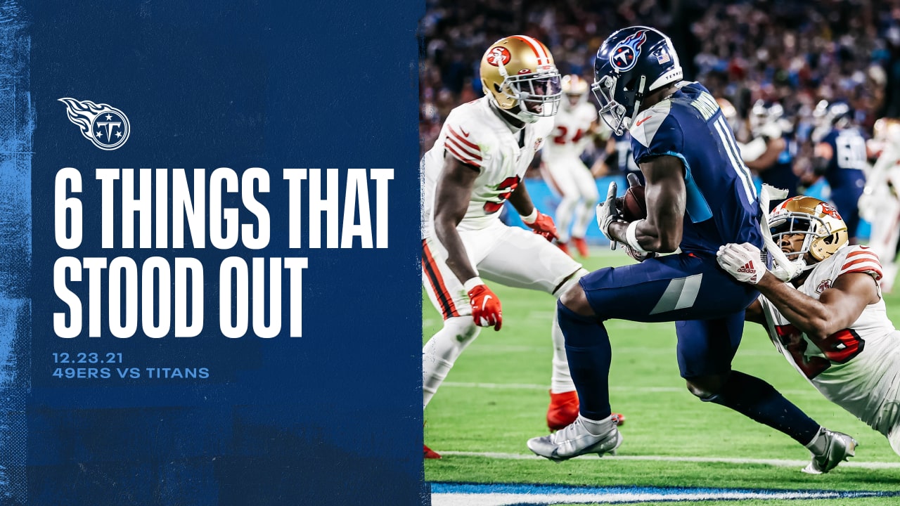 Six Things That Stood Out for the Titans in Thursday Night's 20-17 Win ...