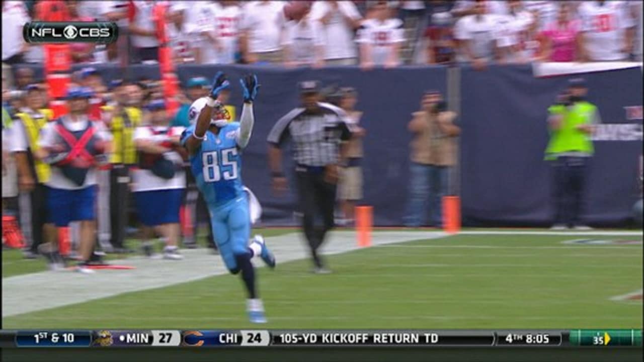 Jake Locker to Nate Washington For 31 Yards