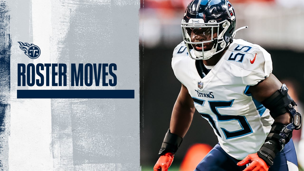 Titans Make a Flurry of Roster Moves Ahead of Sunday's Game vs the Rams