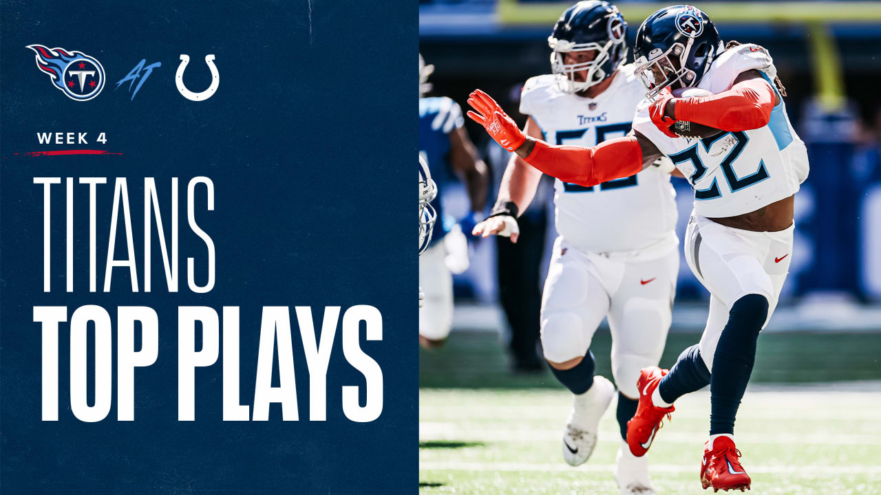 Titans' Top Plays vs. Colts Week 4 | Game Highlights