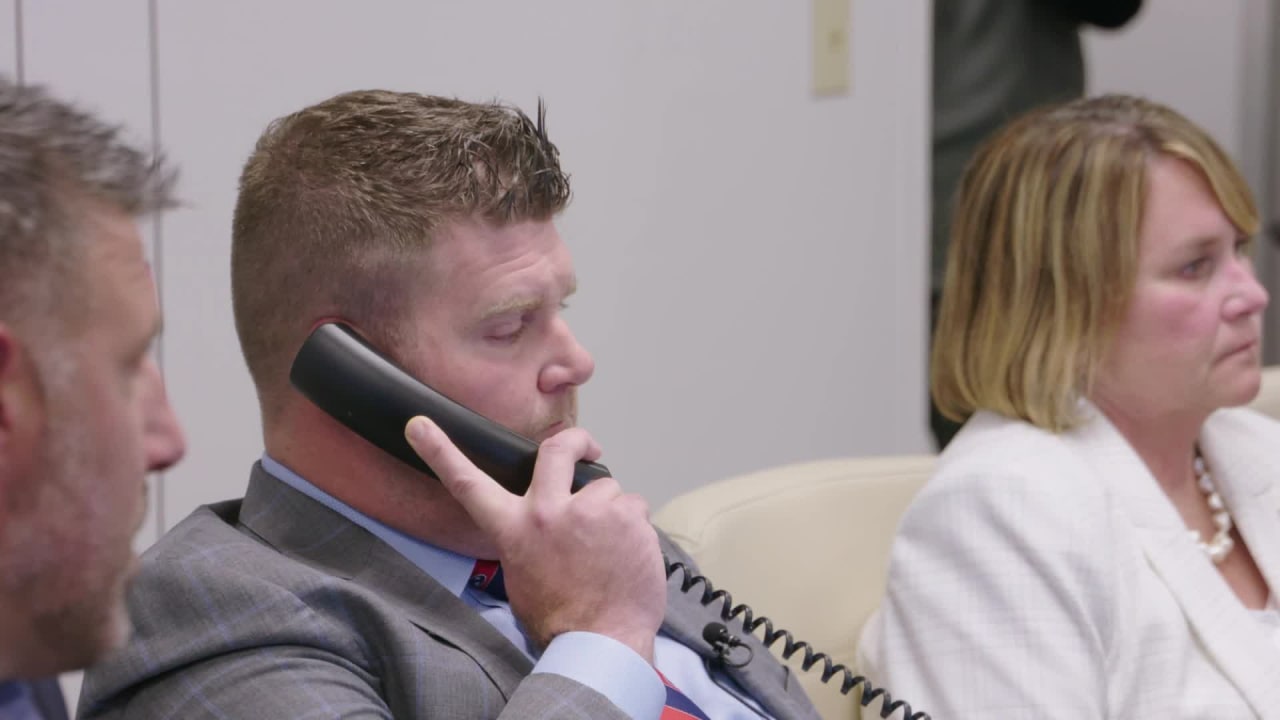 DB Caleb Farley Gets the Phone Call at No. 22 Overall