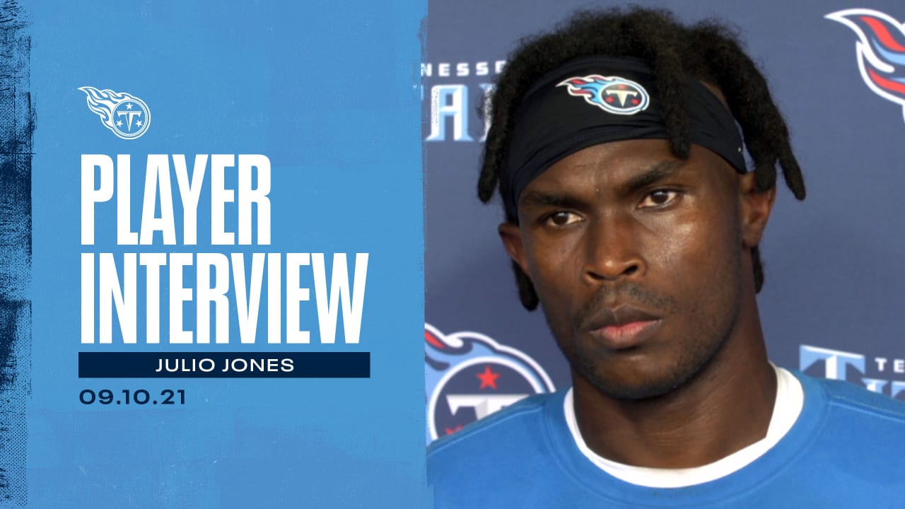 Titans WR Julio Jones Press Conference
