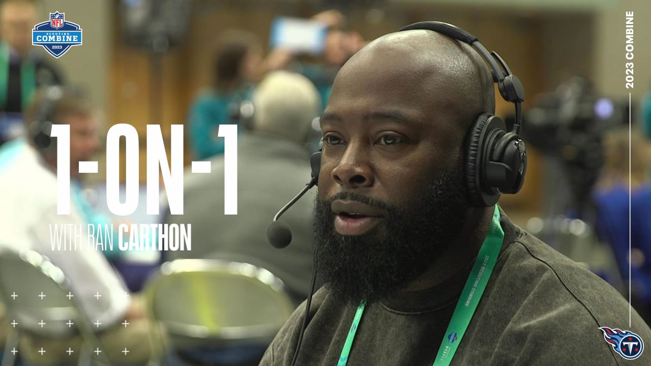 Ran Carthon 1-on-1 | 2023 NFL Scouting Combine