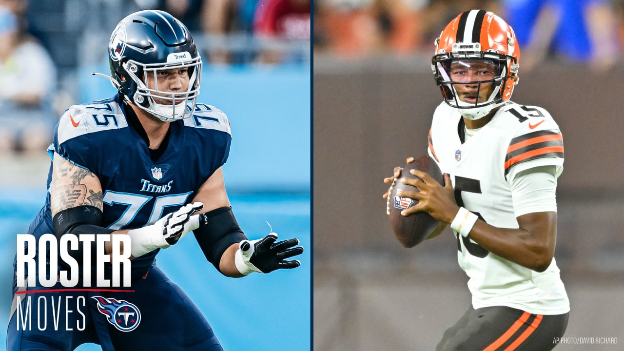 Titans Sign QB Josh Dobbs to 53-Man Roster While Placing OL Dillon ...