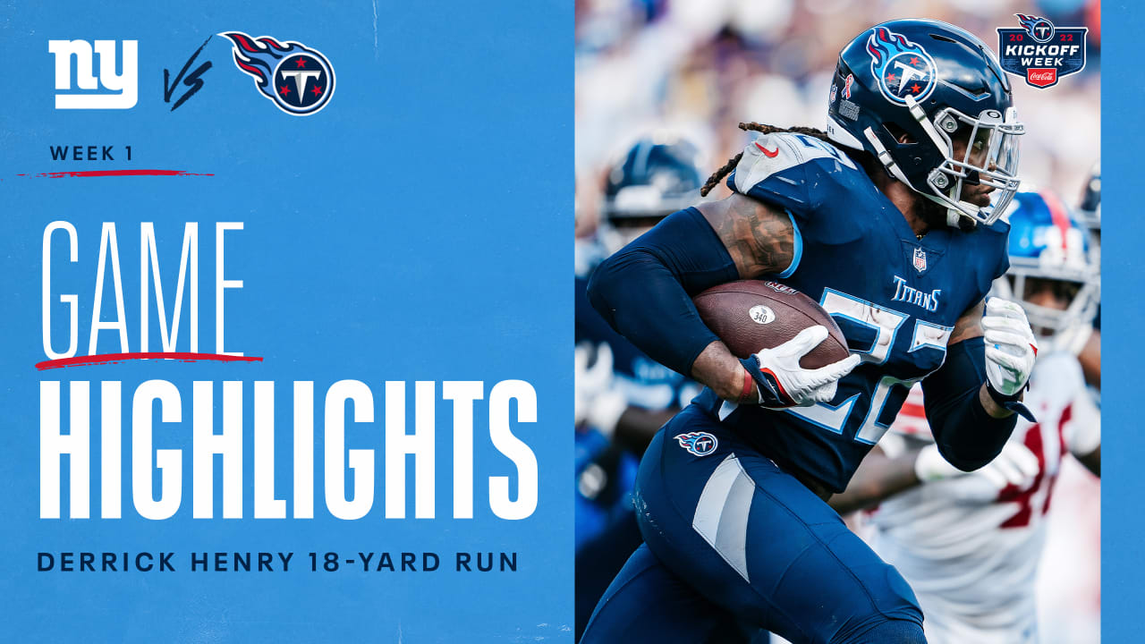 Derrick Henry Flashes Burst on 18-Yard Run | Game Highlights