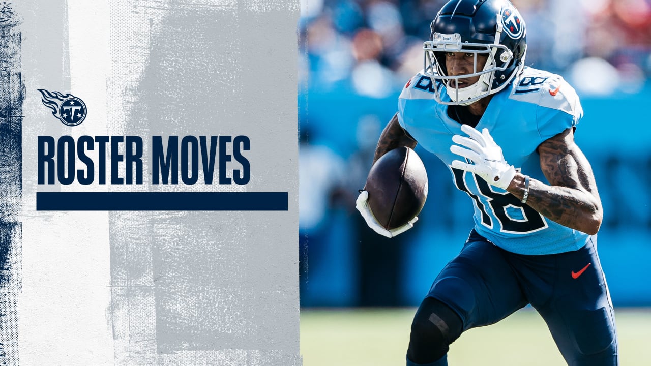 Titans Release WR Josh Reynolds, DB Breon Borders